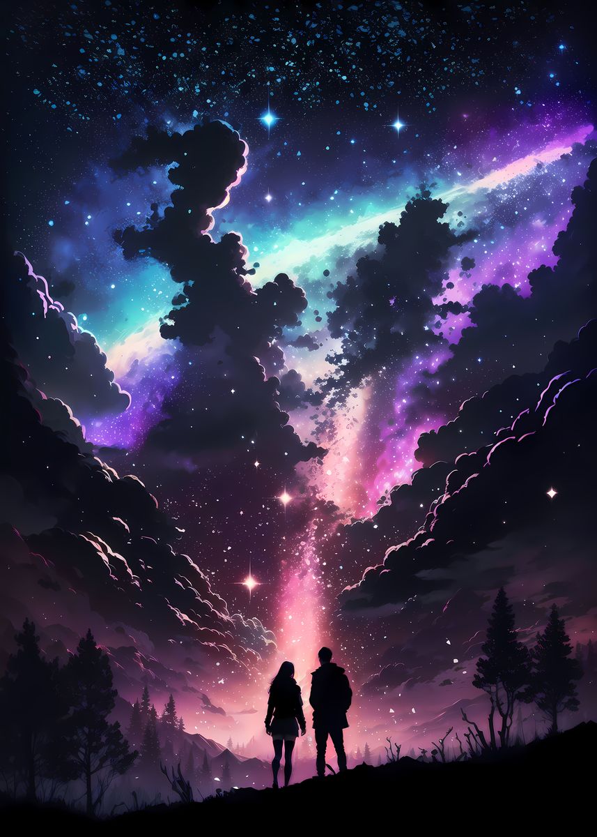'Stardust Dreams' Poster, picture, metal print, paint by Luong Phat ...