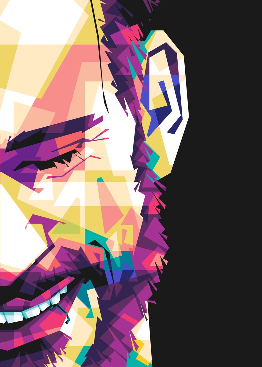 'super cm punk poster' Poster, picture, metal print, paint by Asran ...