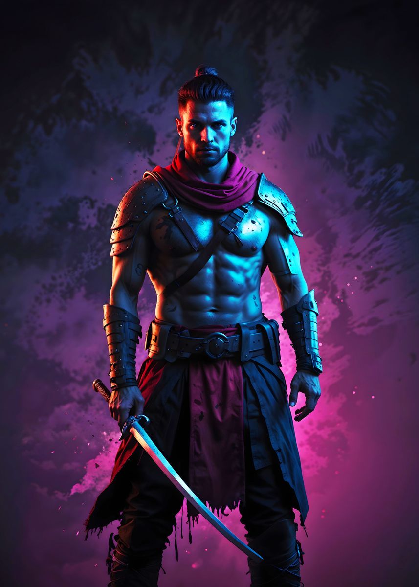 'Commander' Poster, picture, metal print, paint by VR World | Displate