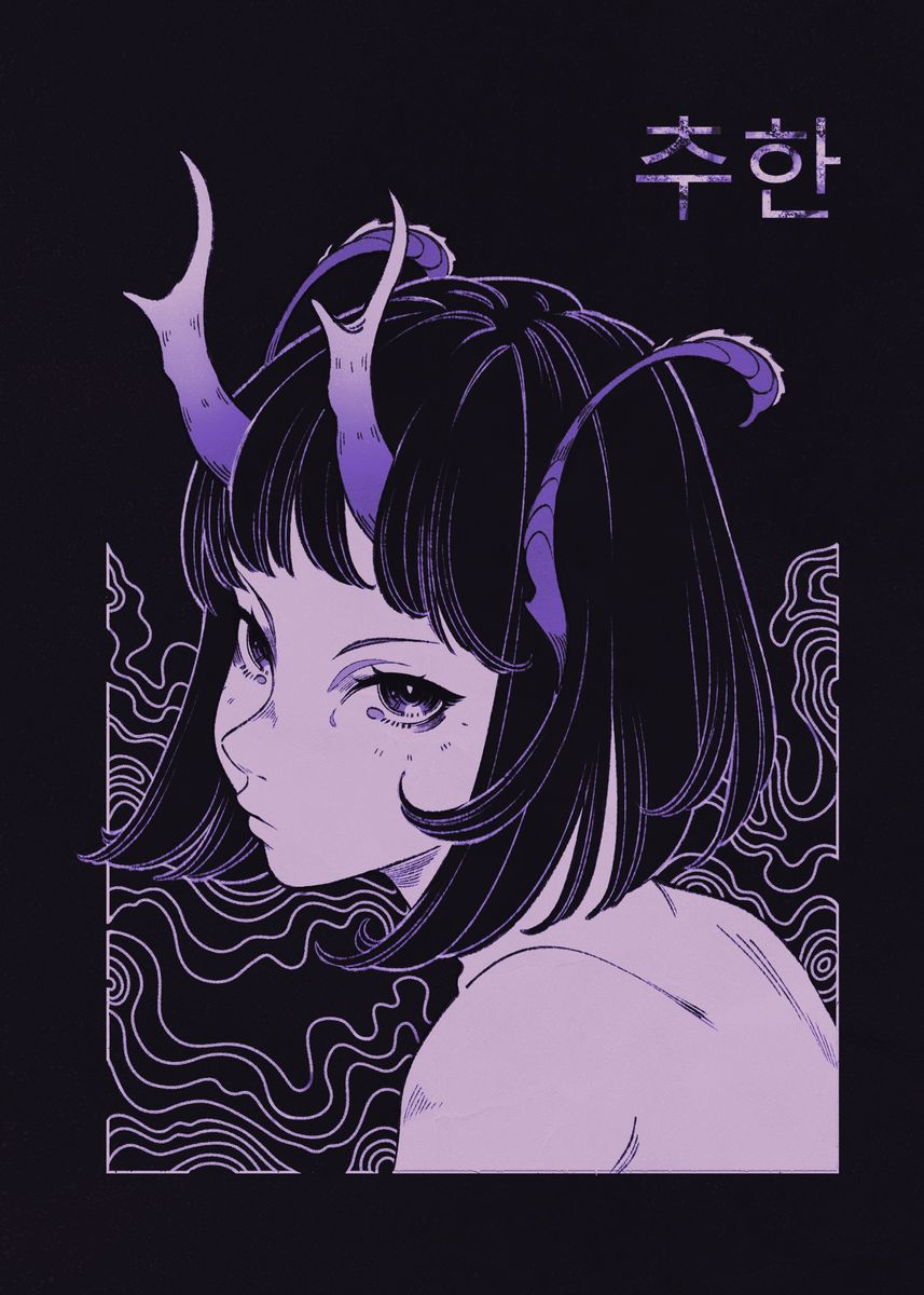 'Bug princess' Poster, picture, metal print, paint by ANGELSCAPE | Displate