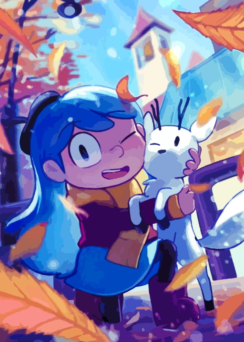 ' Hilda' Poster, picture, metal print, paint by HopeBleesed | Displate