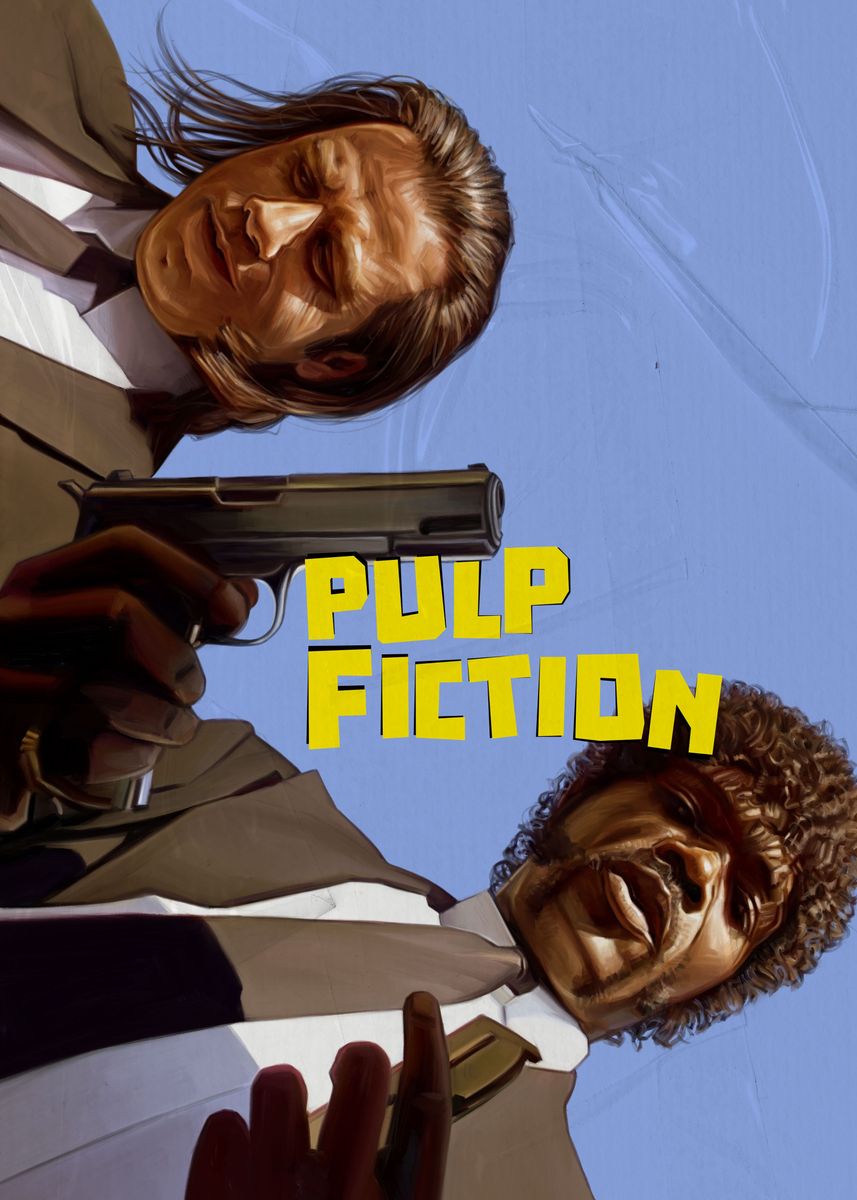 'Pulp Fiction' Poster, picture, metal print, paint by Dmitry Belov ...