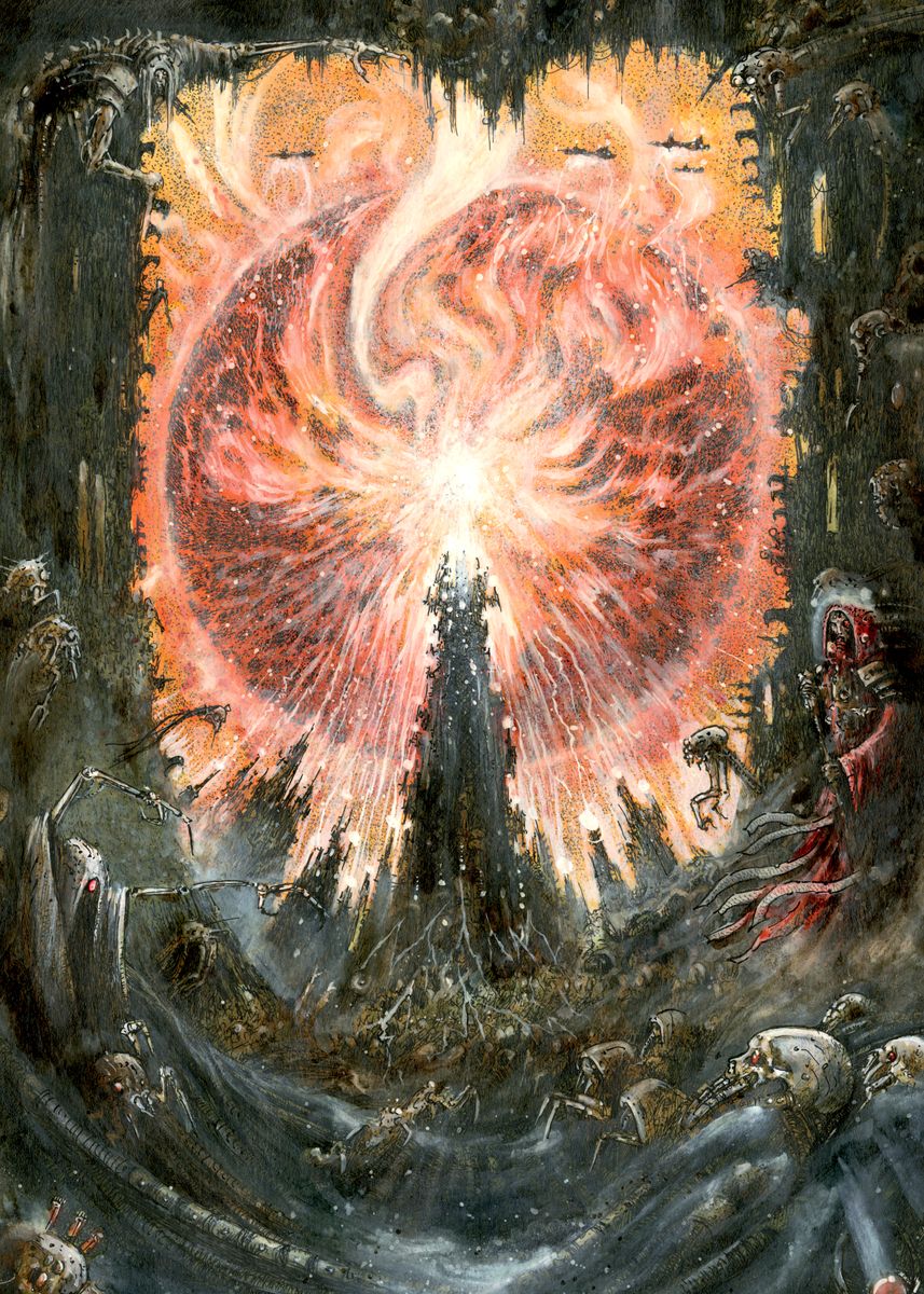 'Exterminatus' Poster, picture, metal print, paint by Warhammer | Displate