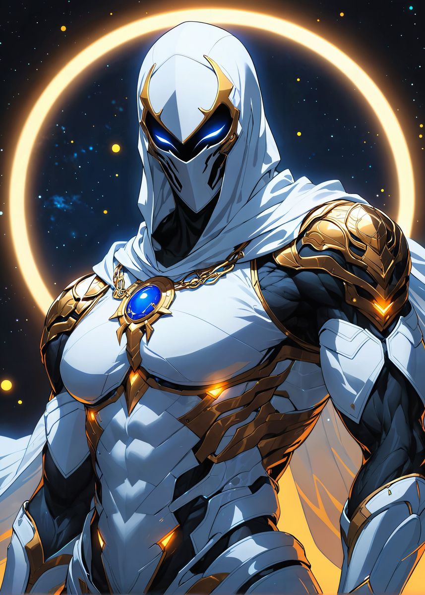 'golden ghost' Poster, picture, metal print, paint by aigoar | Displate