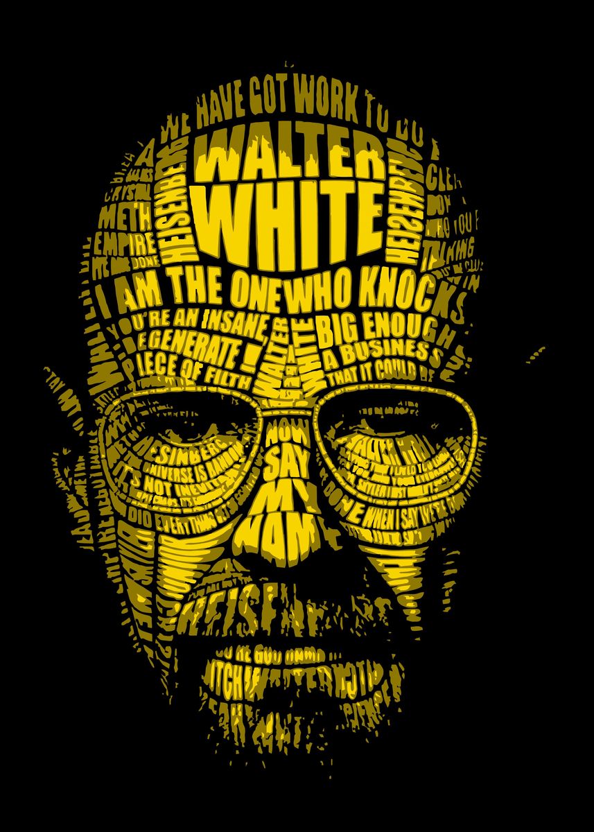'Breaking Bad' Poster, picture, metal print, paint by Alita marquez ...