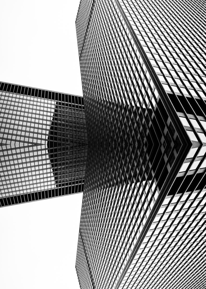 'Criss Cross Symmetry 13' Poster, picture, metal print, paint by Mirror ...