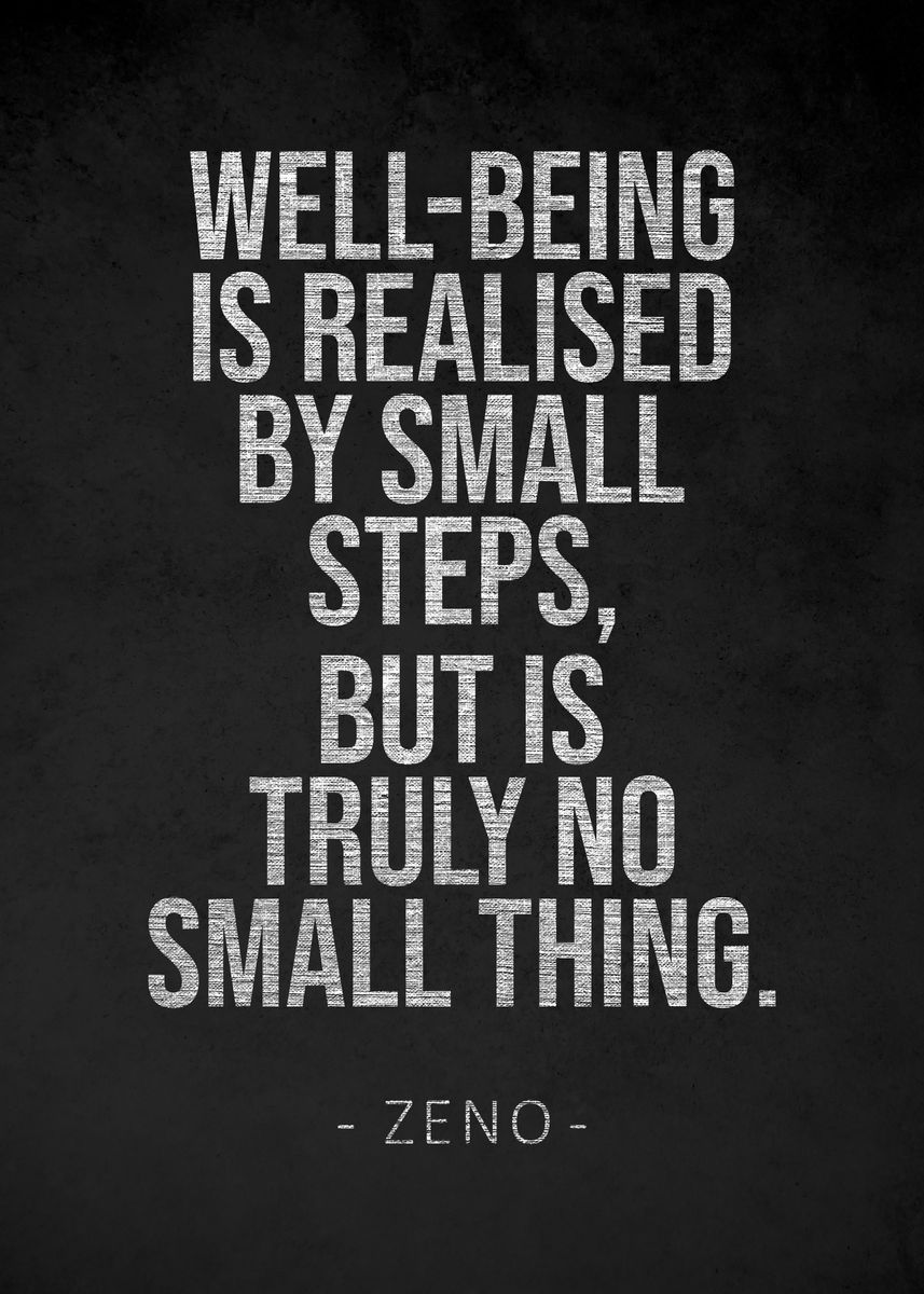 'Zeno Stoicism Quotes' Poster, picture, metal print, paint by Muhammad ...