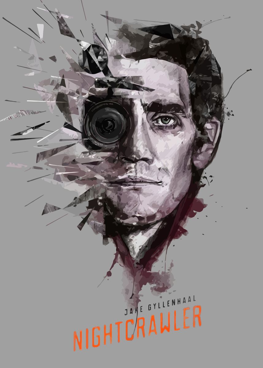 'Nightcrawler' Poster, picture, metal print, paint by Cheery ...