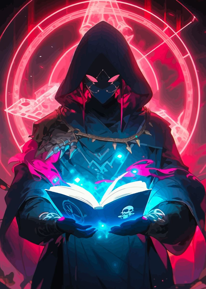 'The Dark Mage' Poster, picture, metal print, paint by asahan kedul ...