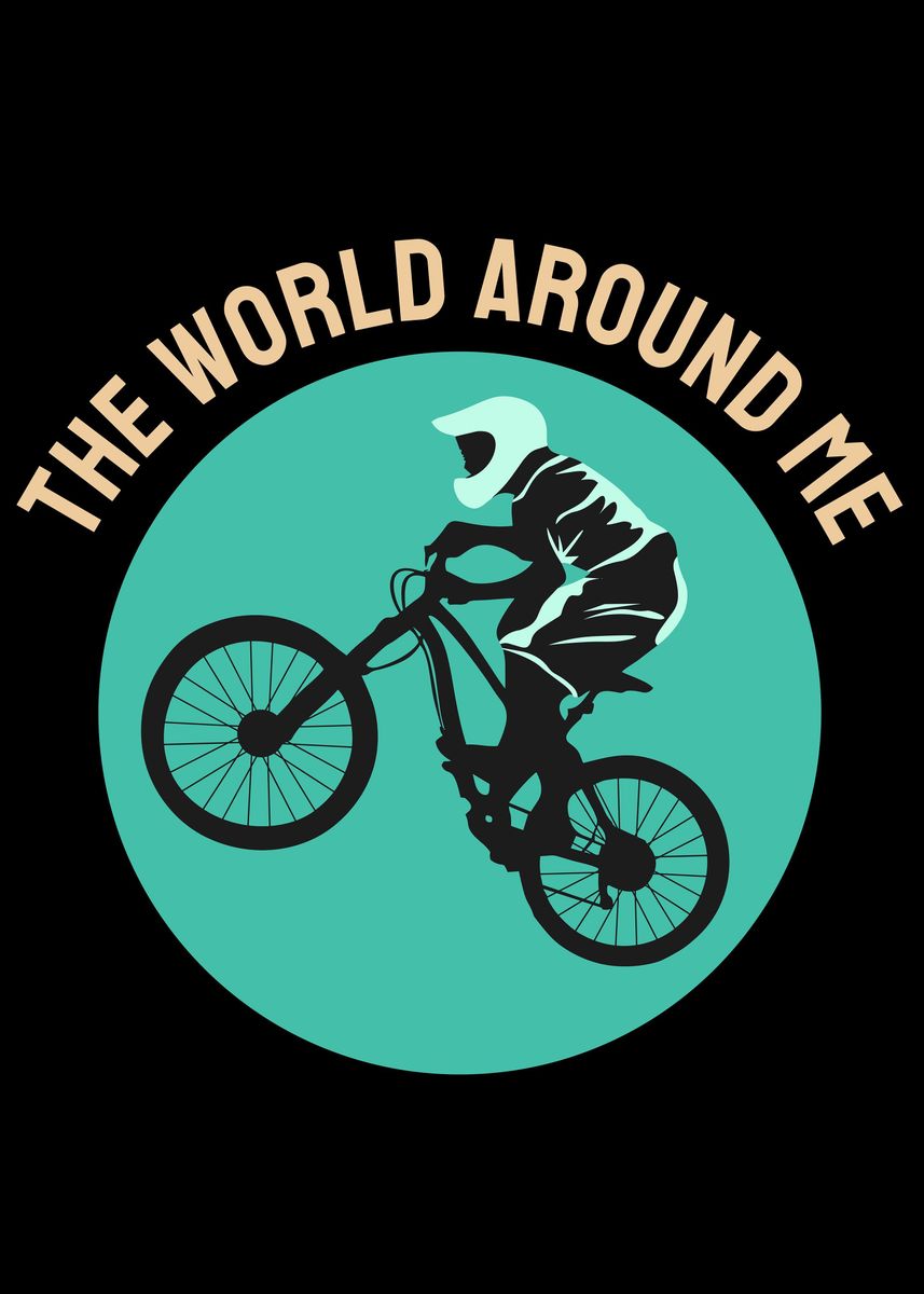 'The World Around Me' Poster, picture, metal print, paint by Erick Sato ...