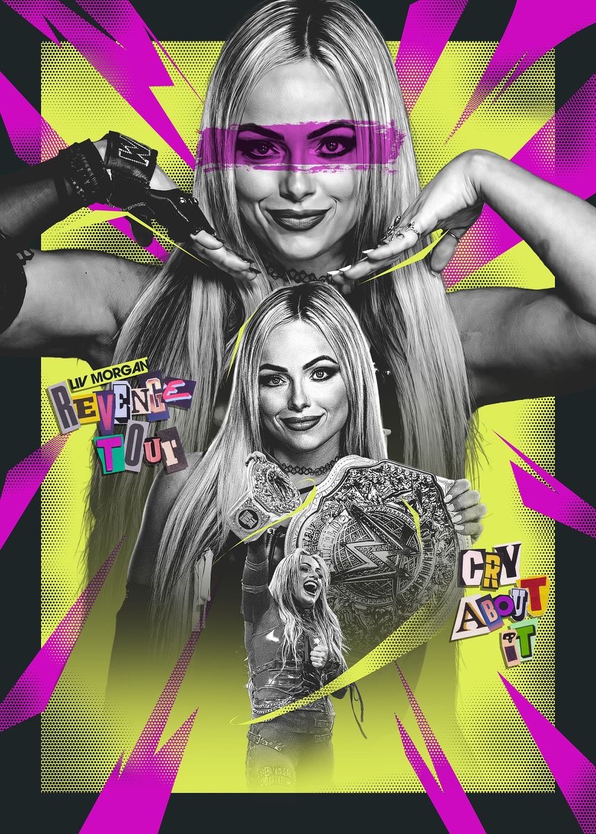 'Morgan Revenge Tour' Poster, picture, metal print, paint by Ricky ...