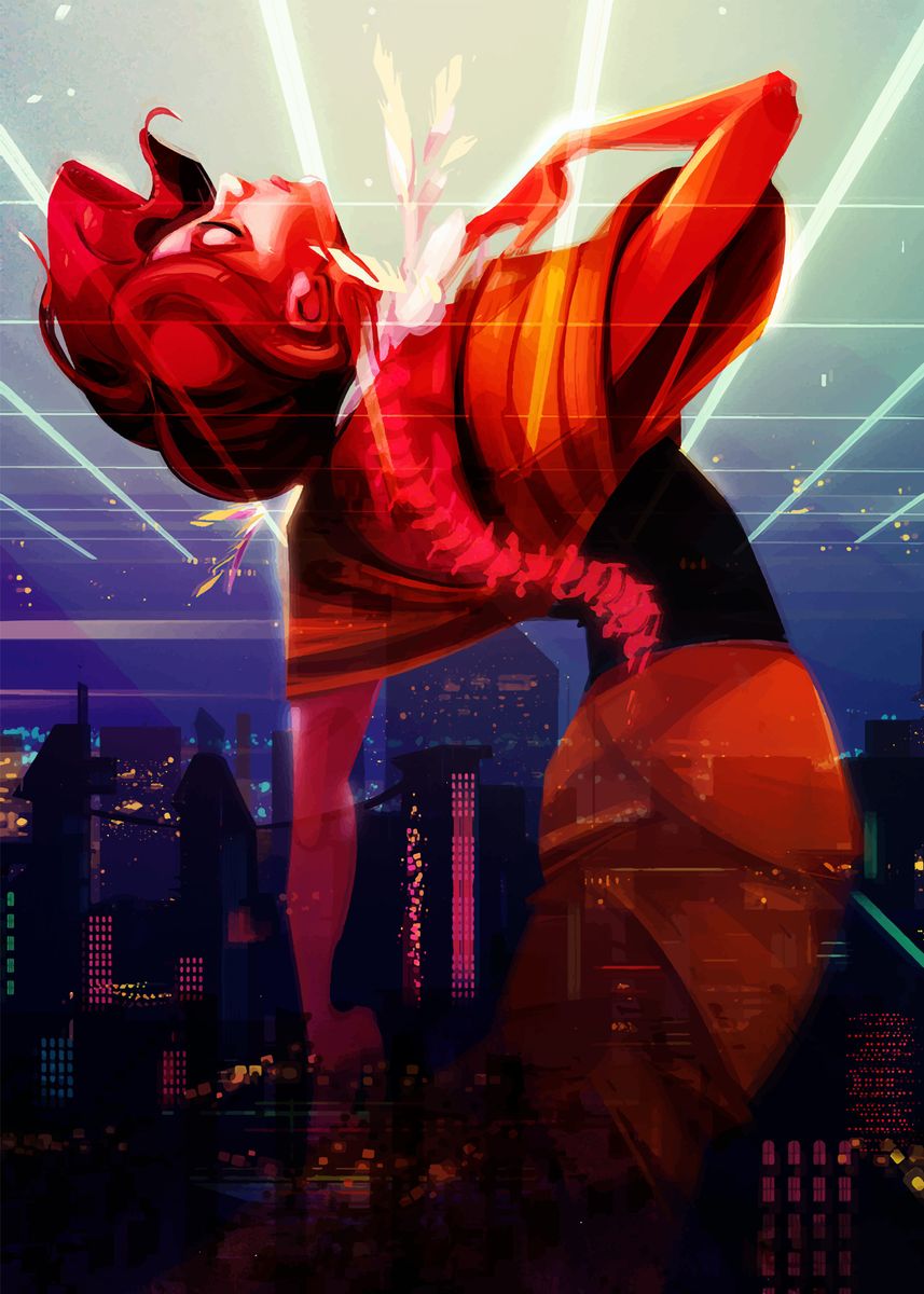 'TRANSISTOR' Poster, picture, metal print, paint by om dilan | Displate