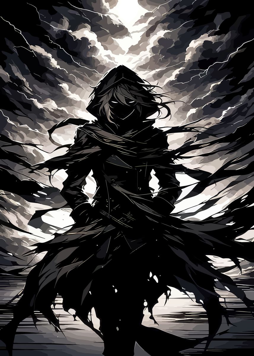 ' The Eminence in Shadow' Poster, picture, metal print, paint by ...