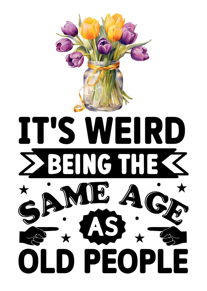'It is weird' Poster, picture, metal print, paint by Juliana RW | Displate