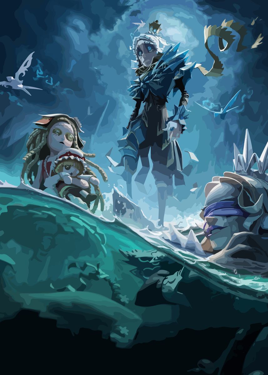 'identity v' Poster, picture, metal print, paint by ROKIE BERLIN | Displate