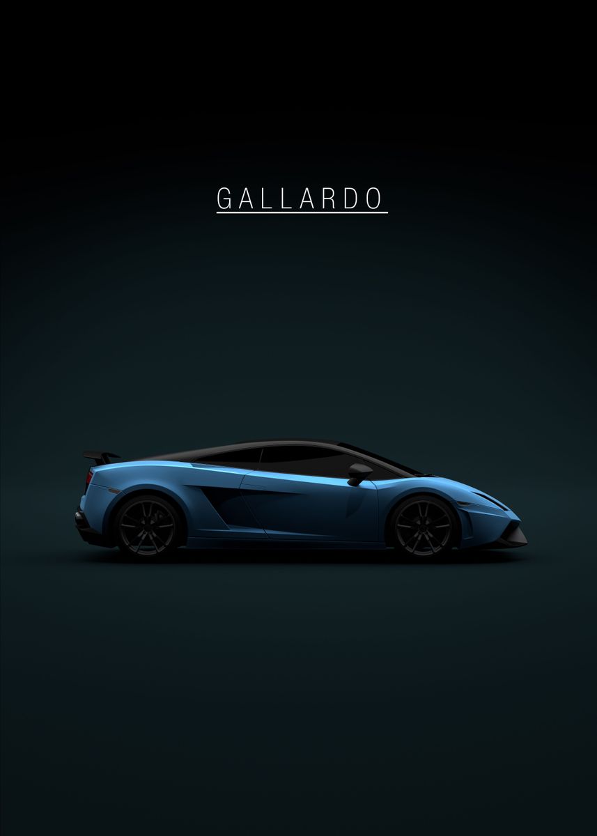 '2011 Lamborghini Gallardo ' Poster, picture, metal print, paint by 21 ...