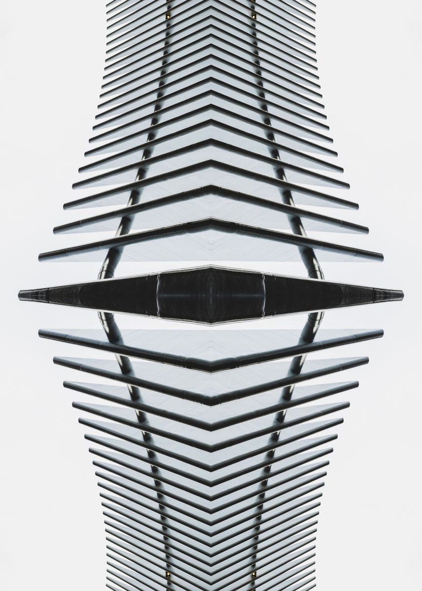 'Structural Symmetry 11' Poster, picture, metal print, paint by Mirror ...