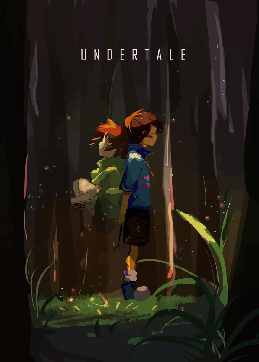 'Undertale' Poster, picture, metal print, paint by HendNeons | Displate