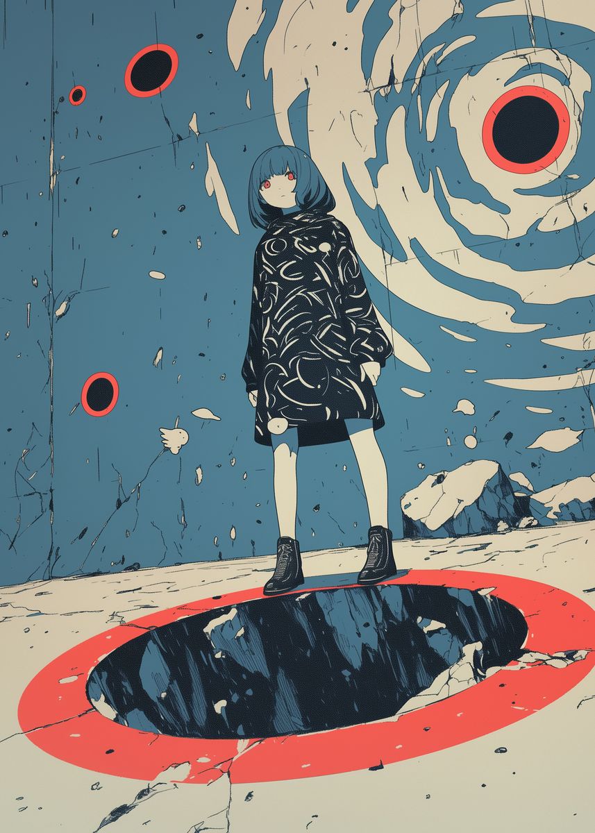 'Abnormal Core' Poster, picture, metal print, paint by Tomorrow Artz ...