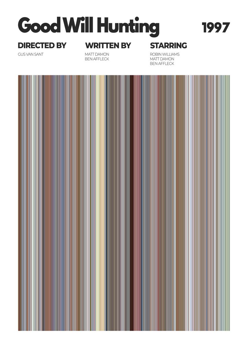 'Good Will Hunting Movie' Poster, picture, metal print, paint by ...