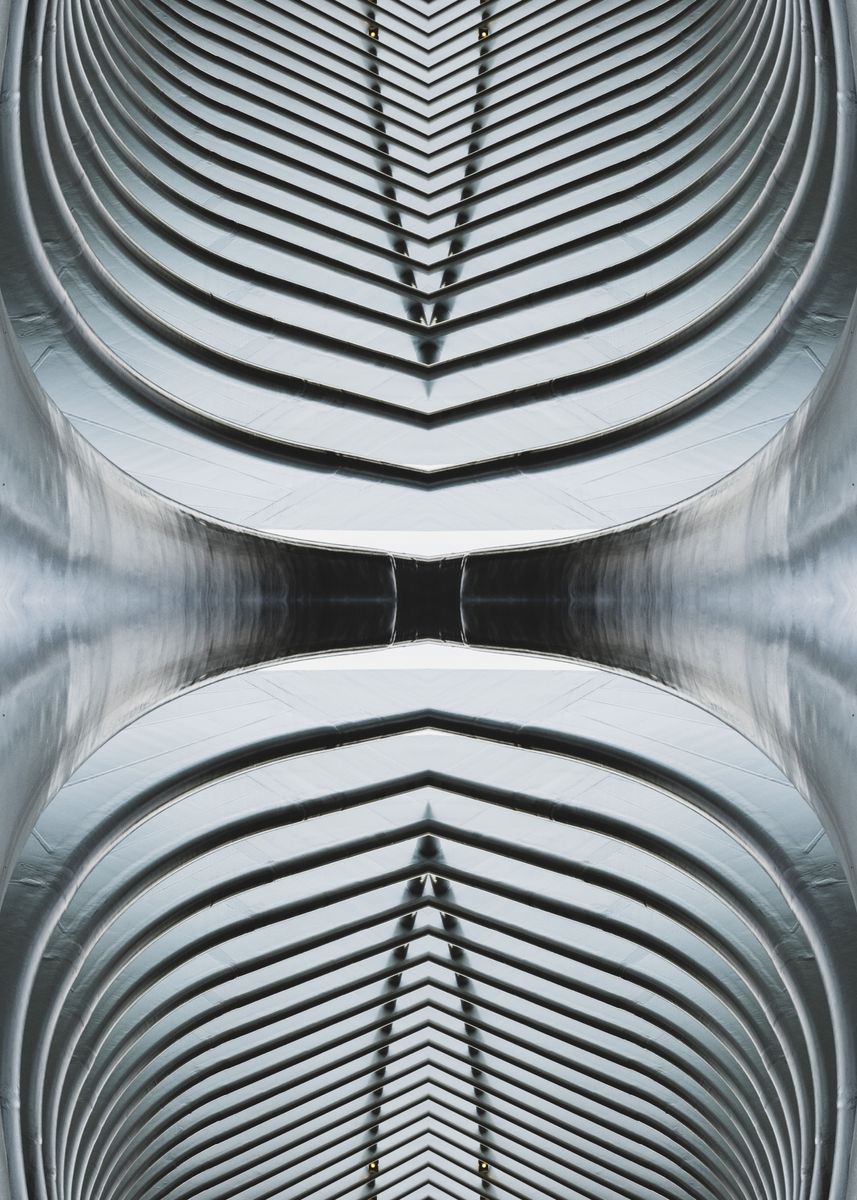 'Structural Symmetry 21' Poster, picture, metal print, paint by Mirror ...