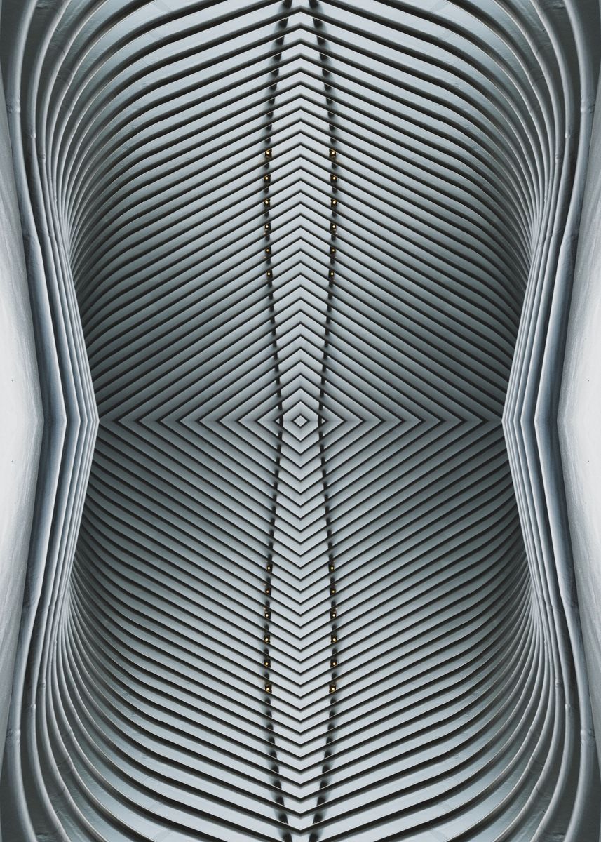 'Structural Symmetry 26' Poster, picture, metal print, paint by Mirror ...