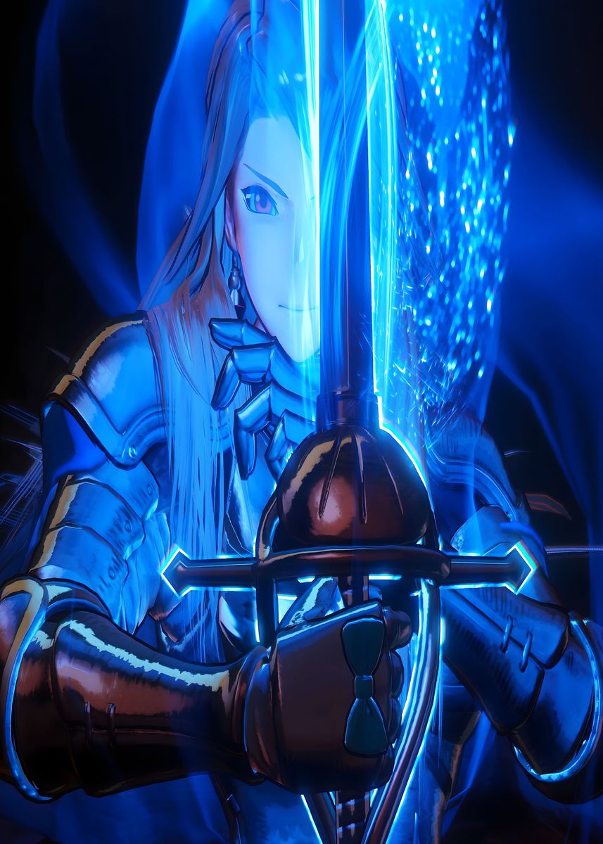 'The Legend Of Heroes' Poster, picture, metal print, paint by Game Pop ...