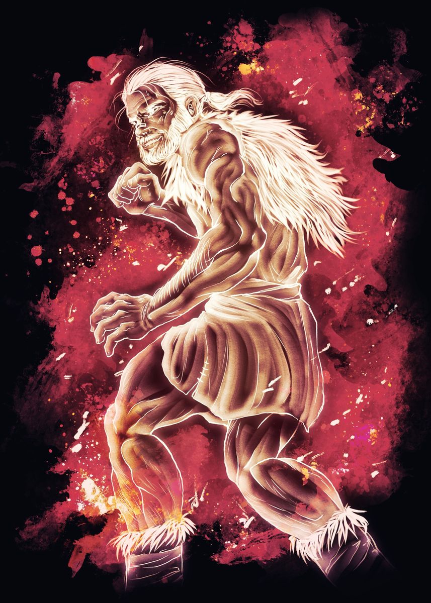 'Viking Baki' Poster, picture, metal print, paint by Einarrs Journey ...