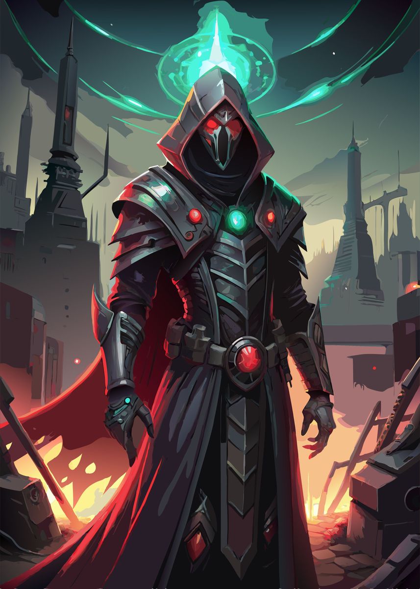 'Space Warrior' Poster, picture, metal print, paint by Angel Pacheco ...