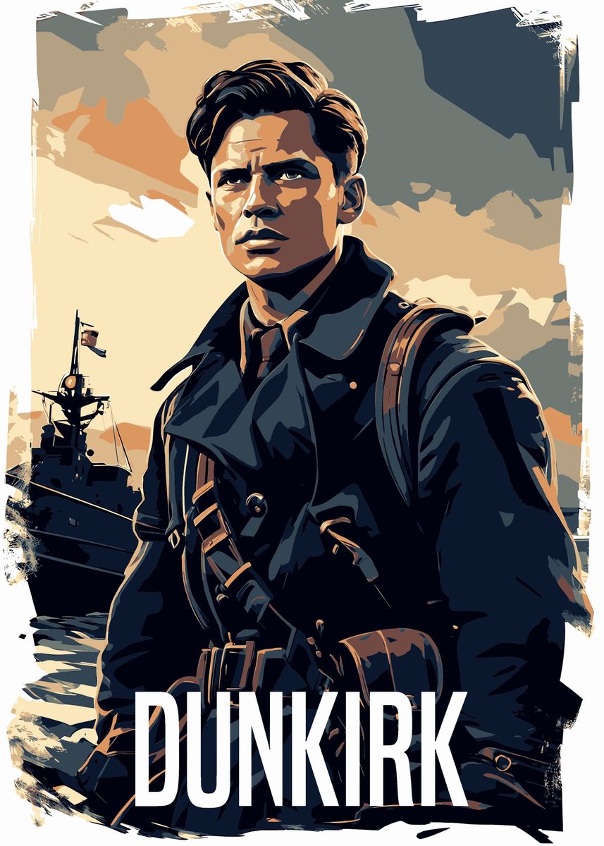 'DUNKIRK' Poster, picture, metal print, paint by Amar Maruf | Displate