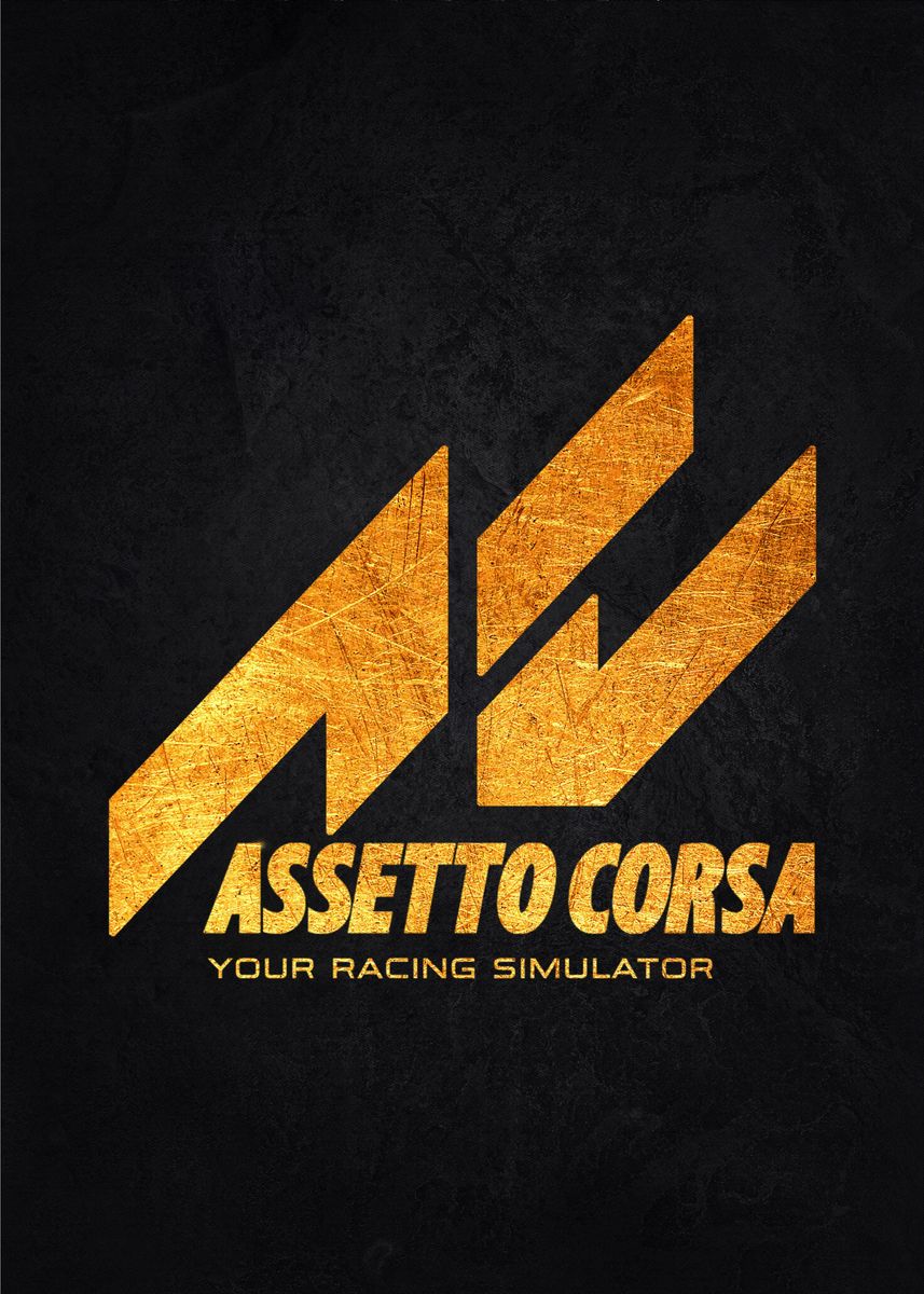 'ASSETTO CORSA GOLDEN' Poster, picture, metal print, paint by Elvira A ...