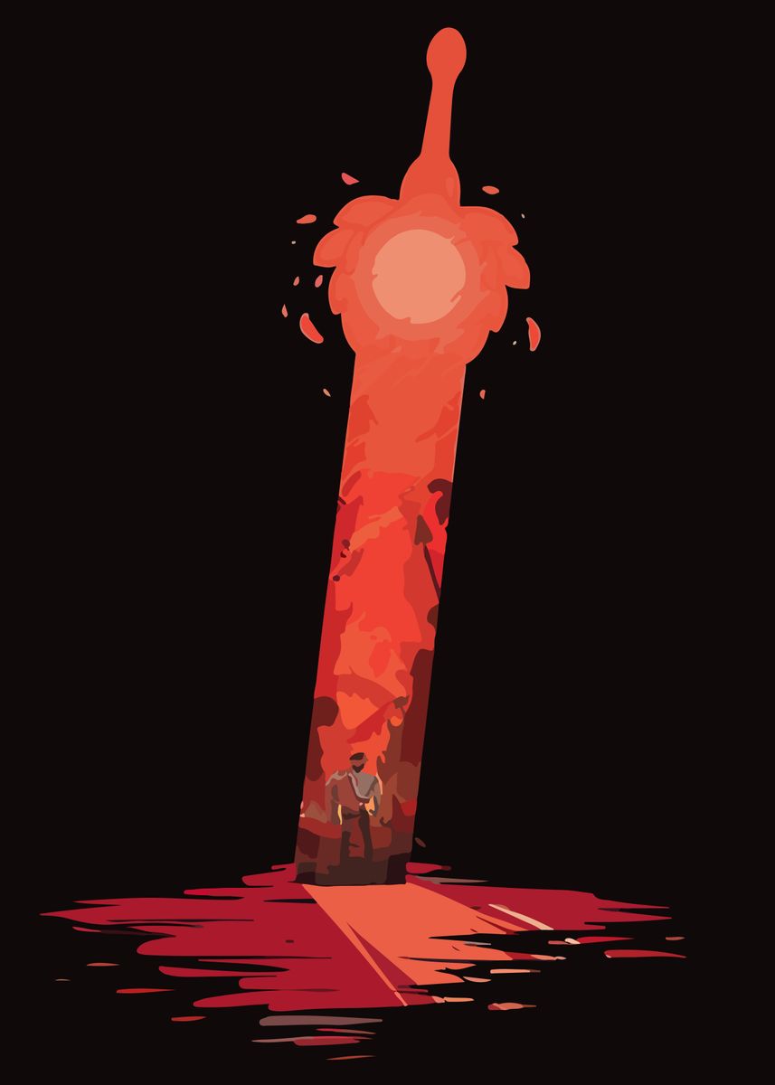 'Sedah' Poster, picture, metal print, paint by Instinct Studio | Displate