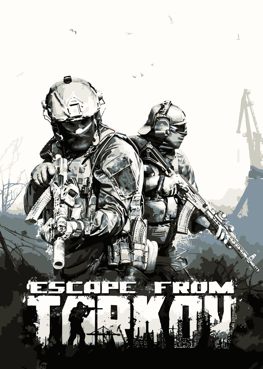'Escape From Tarkov' Poster, picture, metal print, paint by fish laste ...