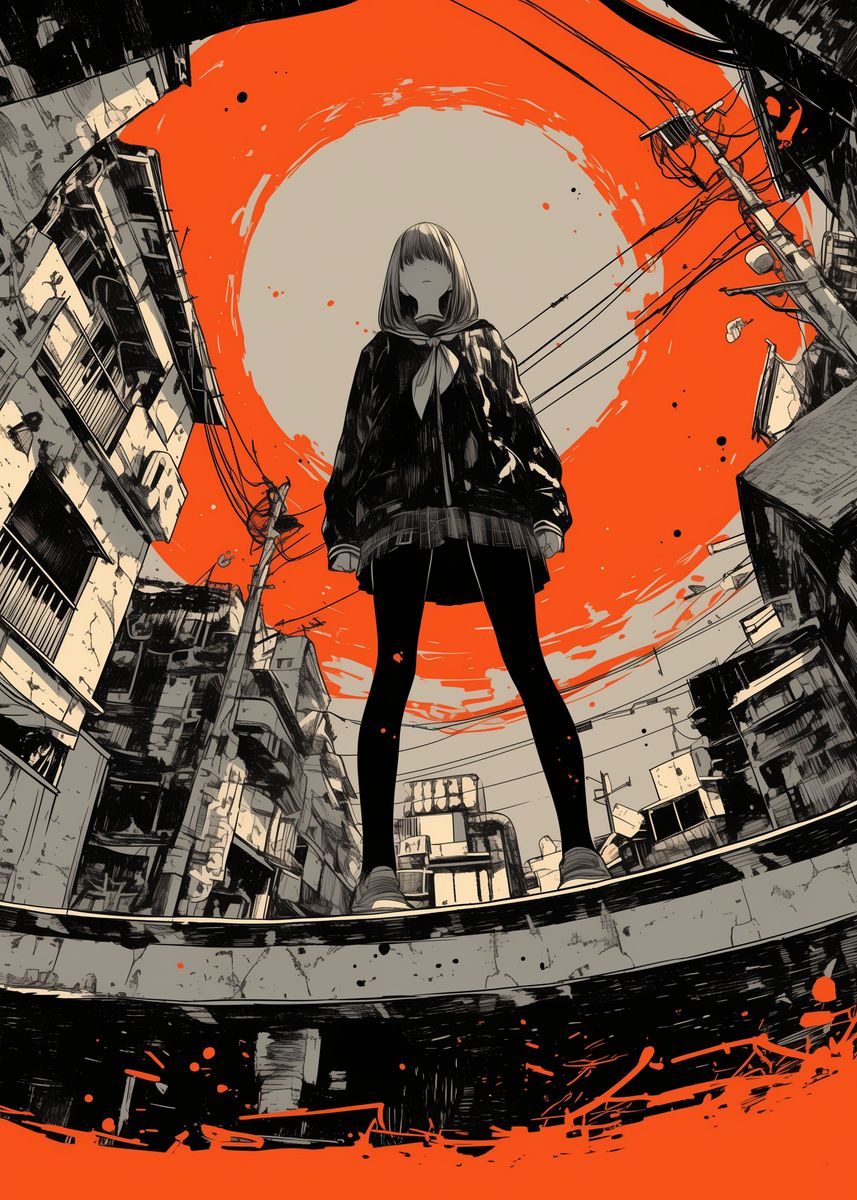 'Abnormal Core' Poster, picture, metal print, paint by Tomorrow Artz ...