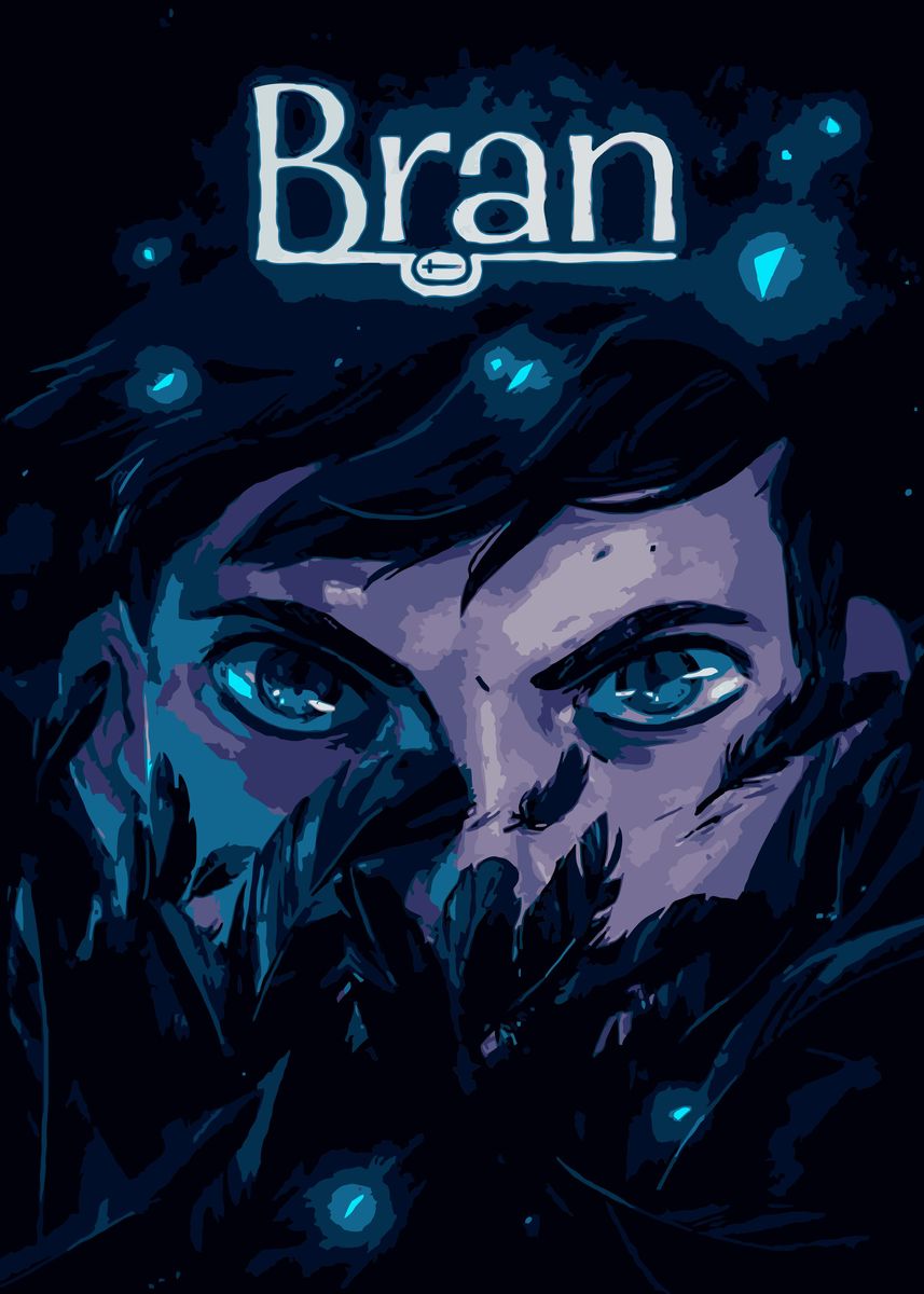 'Bran Novel Book Cover' Poster, picture, metal print, paint by Alita ...