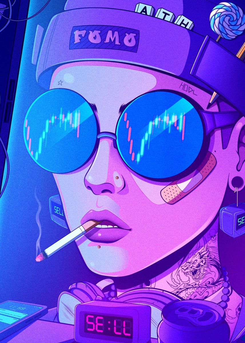 'All Time High' Poster, picture, metal print, paint by Nexokane | Displate