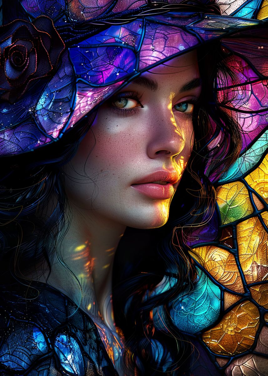 'Magical Princess' Poster, picture, metal print, paint by hassen ...