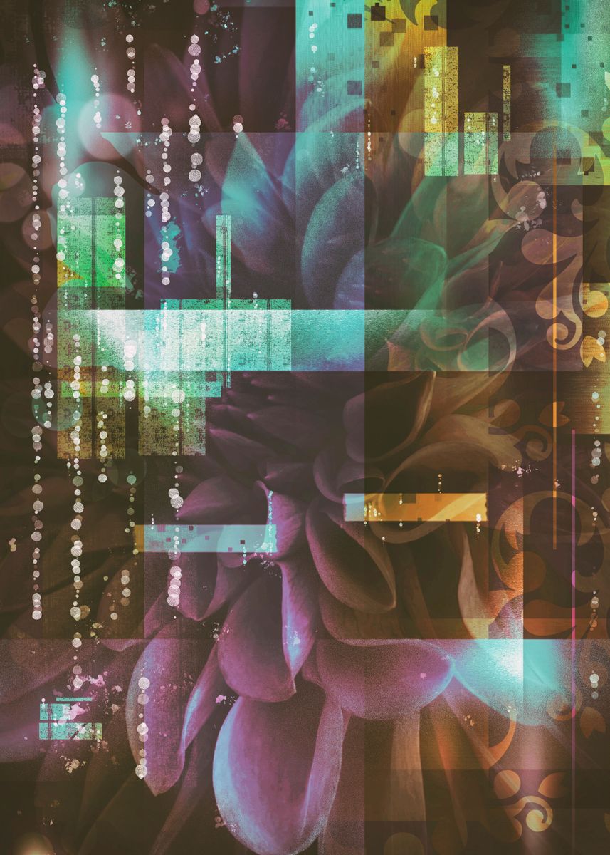 'NEW LIFE' Poster, picture, metal print, paint by Iren Silence | Displate