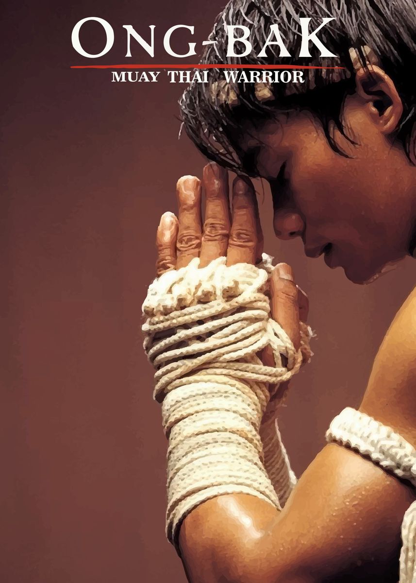 'Ong Bak' Poster, picture, metal print, paint by Adi Bayu | Displate