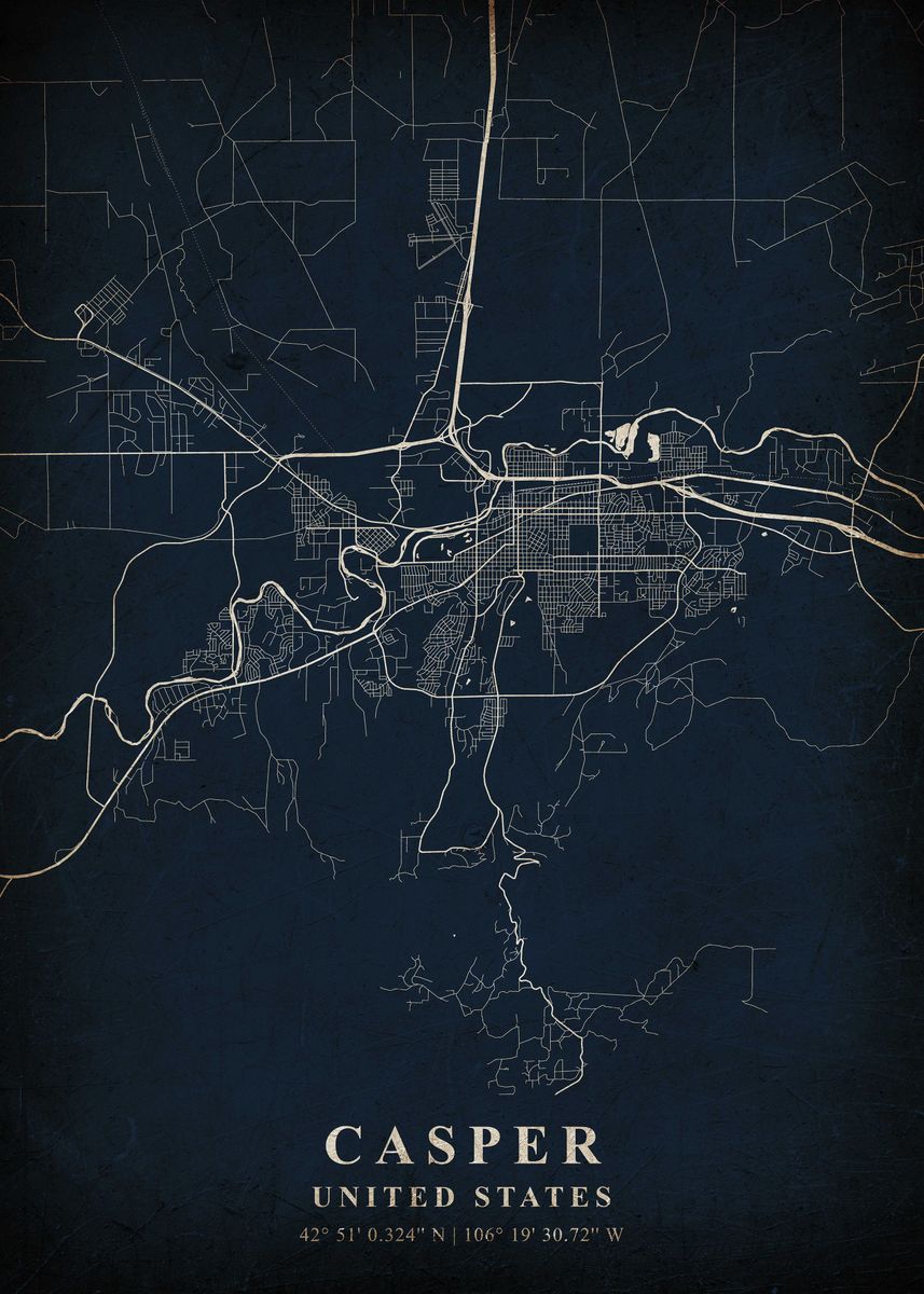 'Casper United States' Poster, picture, metal print, paint by Kenzo ...