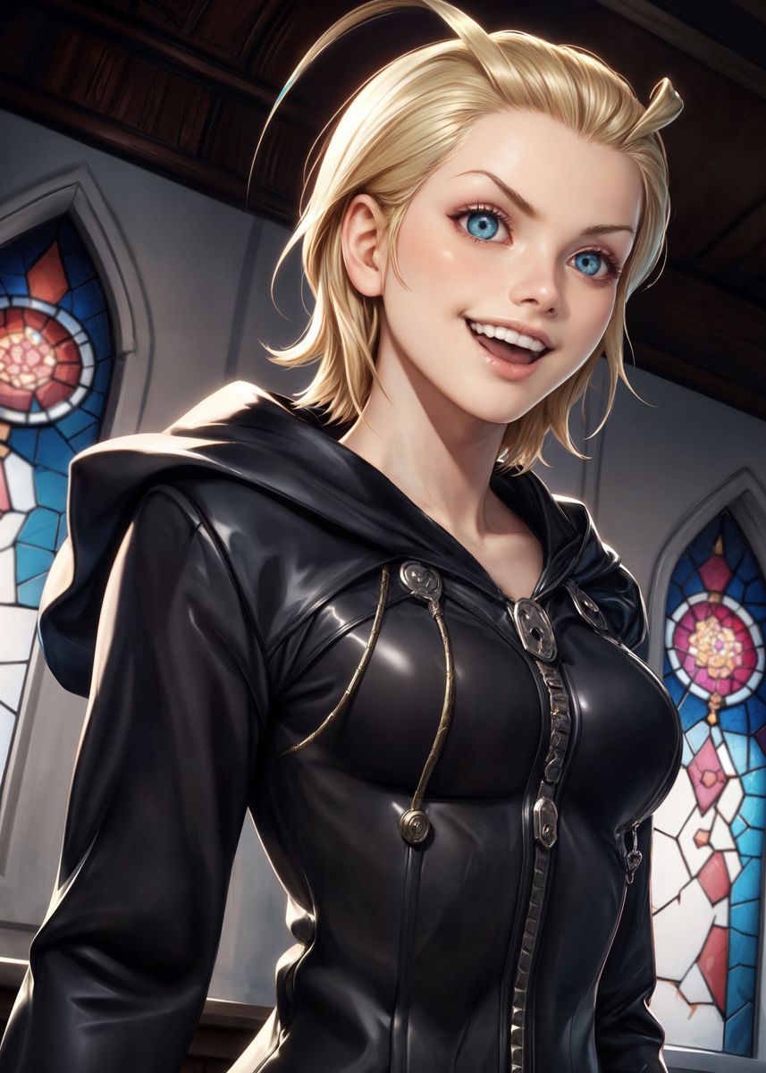 'Larxene (Kingdom Hearts)' Poster, picture, metal print, paint by ...