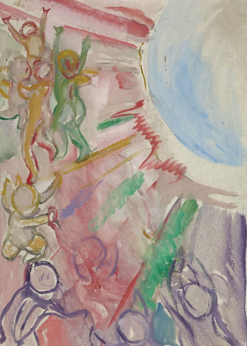 'Edward Munch' Poster, picture, metal print, paint by ArtGallery | Displate