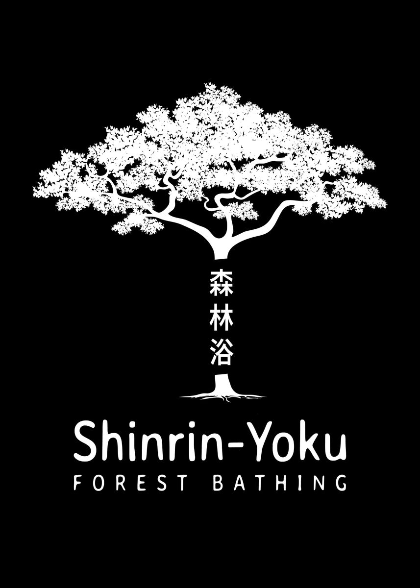 'Shinrin Yoku Forest' Poster, picture, metal print, paint by Mooon ...