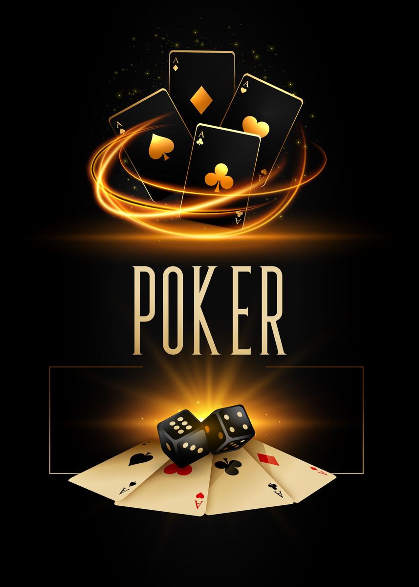 'Poker' Poster, picture, metal print, paint by benyok 86 | Displate
