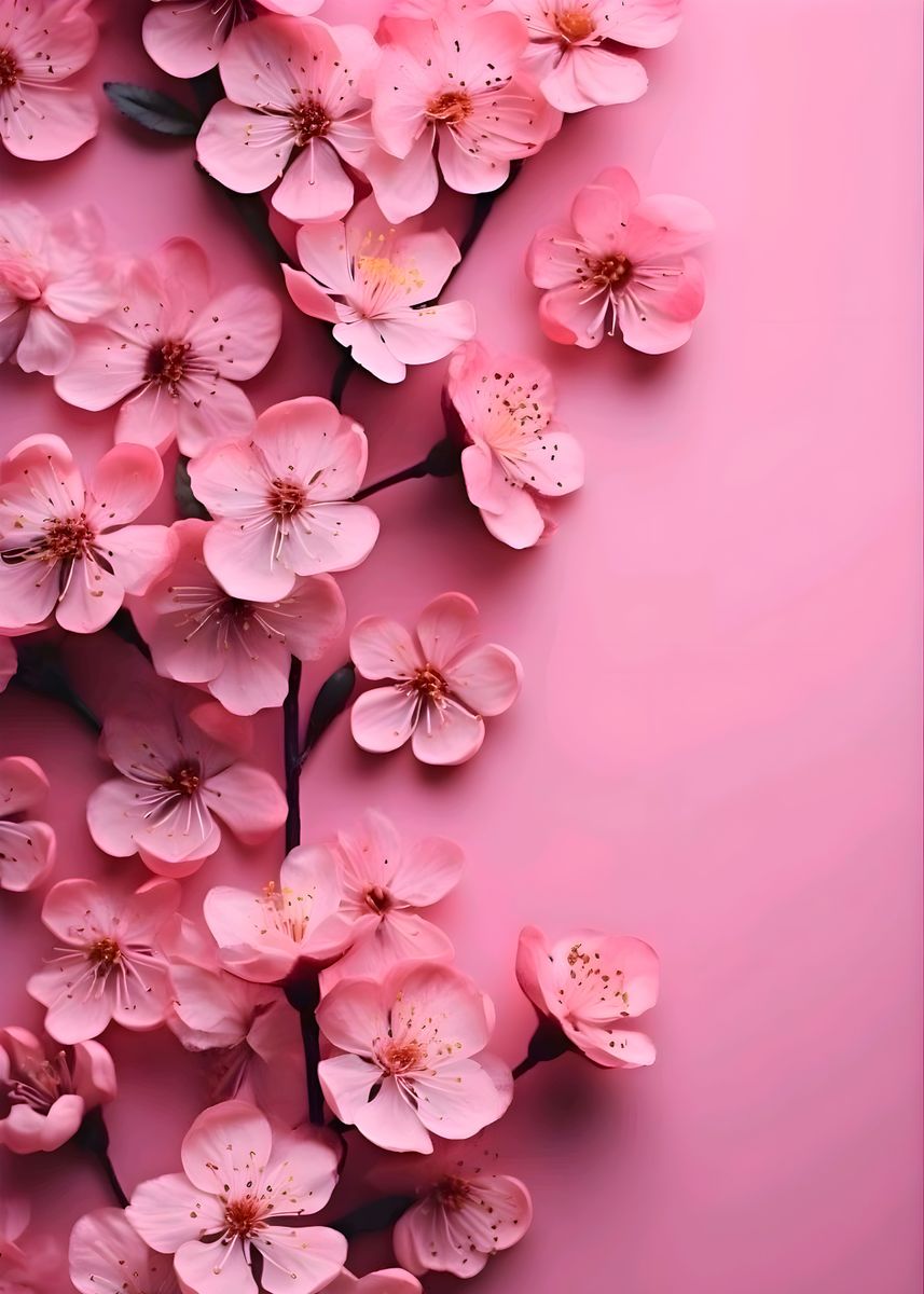 'wallpaper flower nature' Poster, picture, metal print, paint by pixar ...