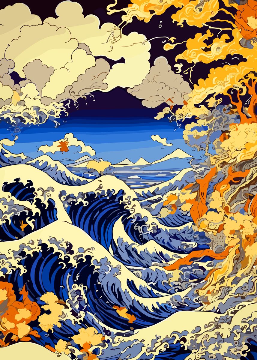 'samurai spirits' Poster, picture, metal print, paint by Slamet Riyadi ...