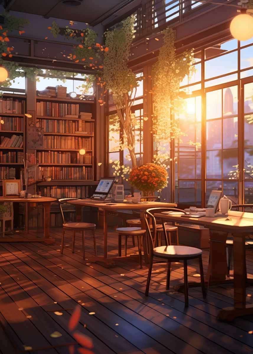 'Beautiful Street Corner' Poster, picture, metal print, paint by ...