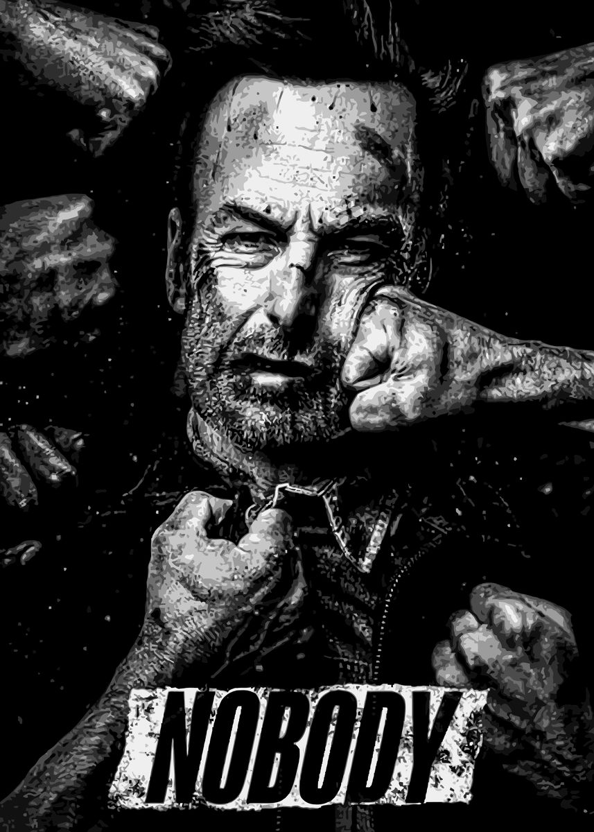 'Nobody Movie' Poster, picture, metal print, paint by ridwan displate ...