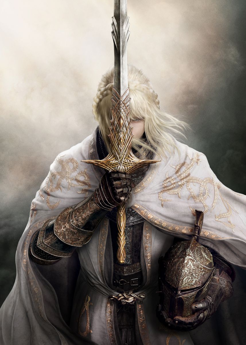 'Needle Knight Leda' Poster, picture, metal print, paint by ELDEN RING ...