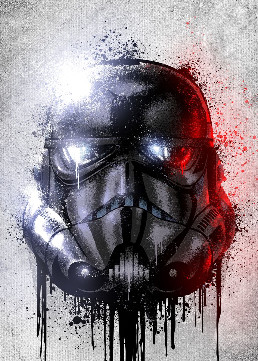 'Shadow Stormtrooper' Poster, picture, metal print, paint by Star Wars ...